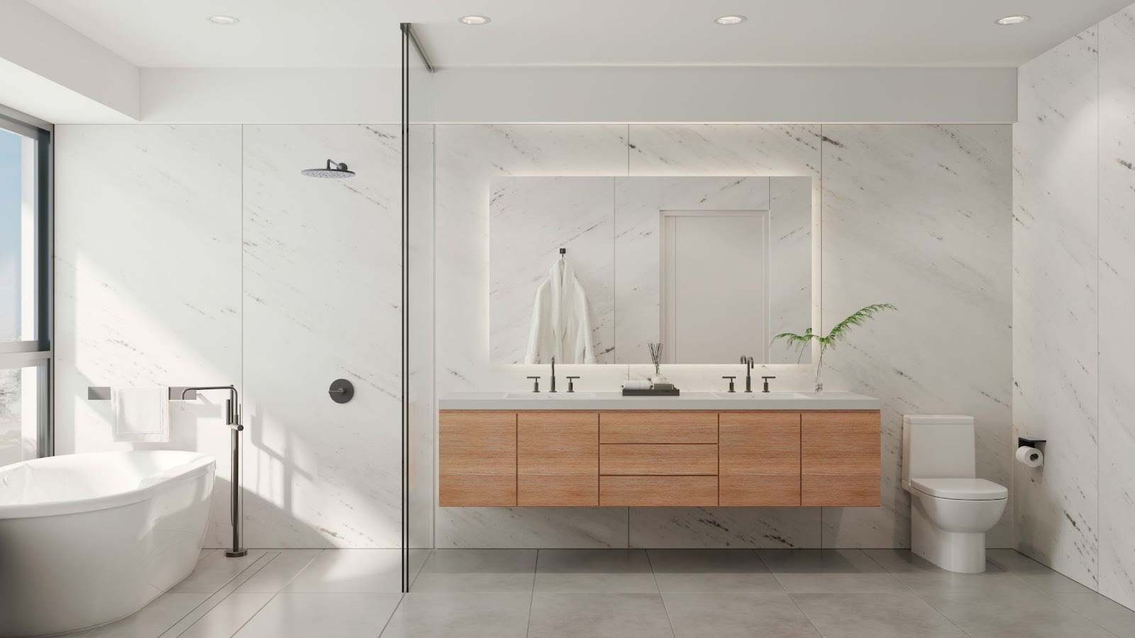 How Waterproof Wall Panels Can Transform Your Bathroom - Momtastic ...